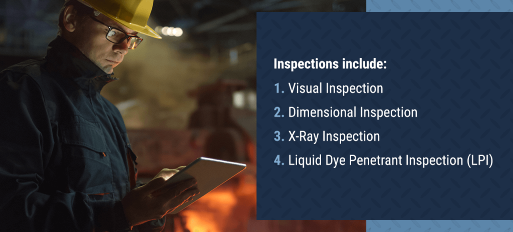 Foundry Casting Inspections: How Are They Tested?